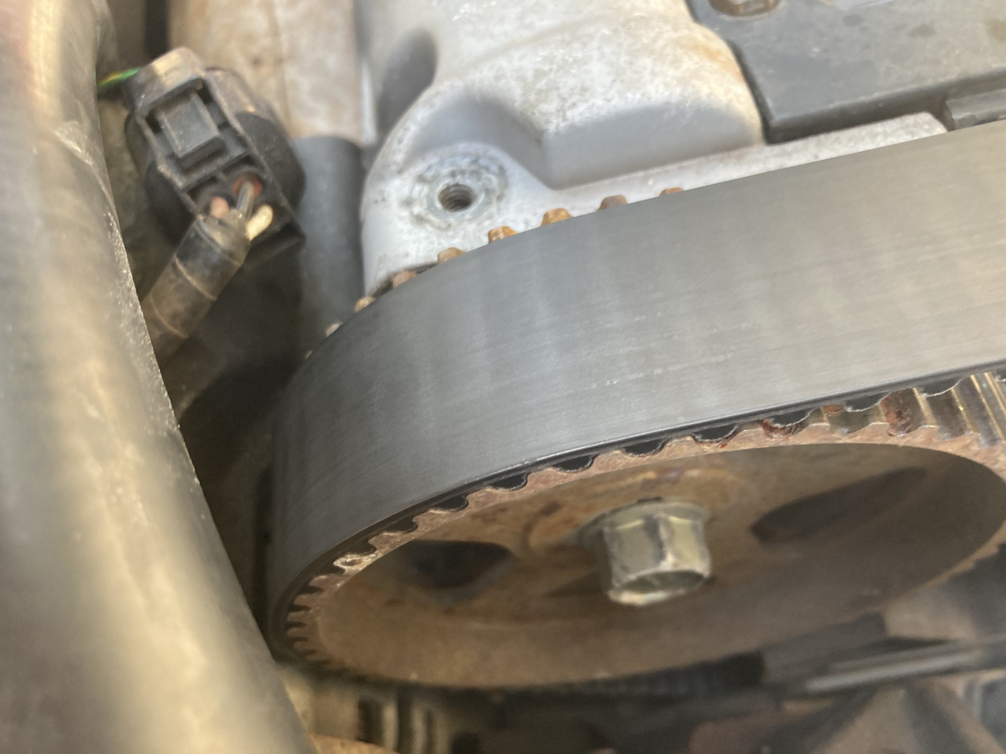 91 vr4 timing belt position/condition | Mitsubishi 3000GT & Dodge ... 91 vr4 timing belt position/condition | Mitsubishi 3000GT & Dodge ...